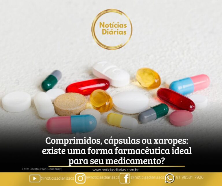 Comprimidos, cápsulas ou xaropes: existe uma forma farmacêutica ideal ...